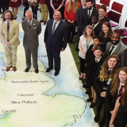 Uxbridge High School - Prince Charles