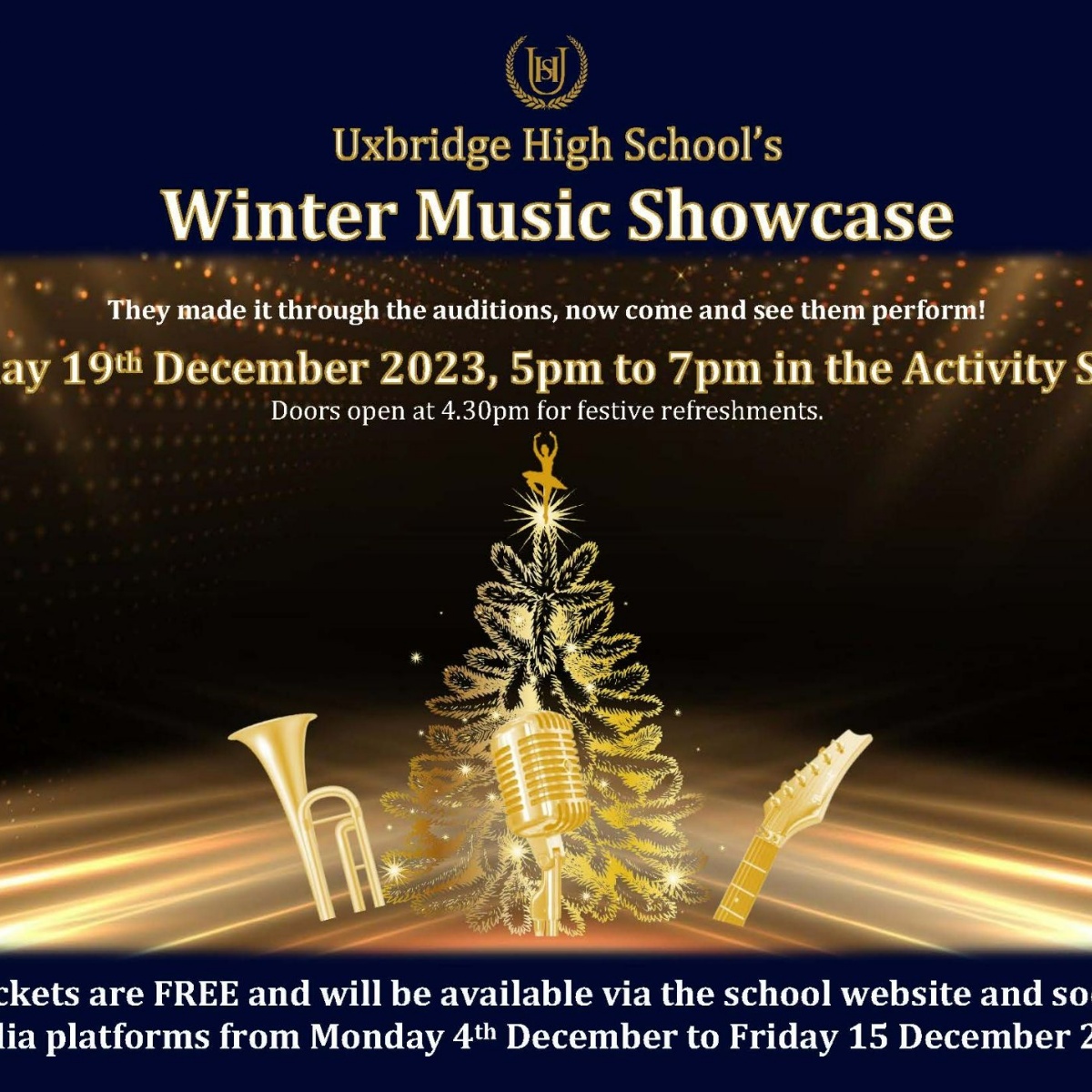 Uxbridge High School - Winter Music Showcase