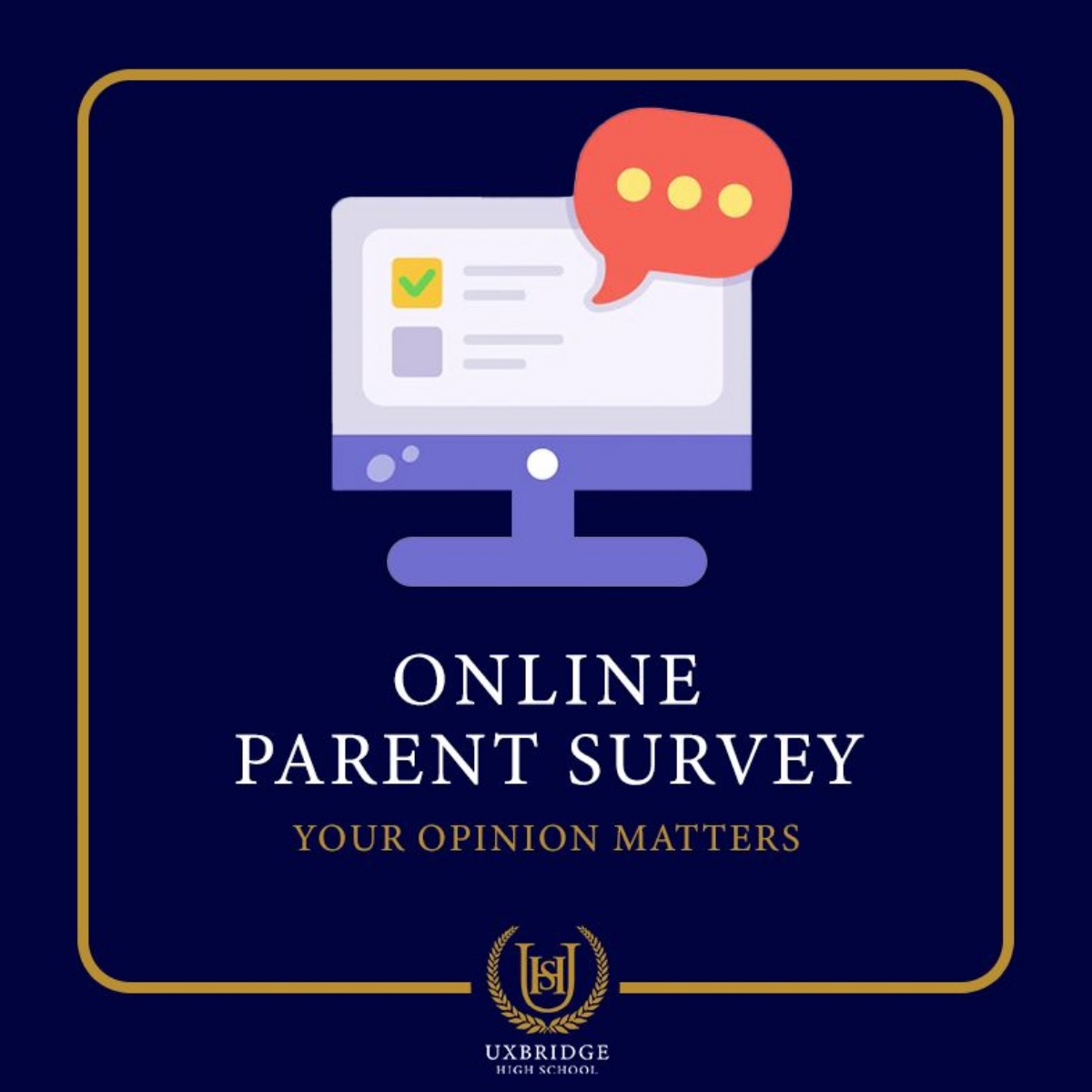 Uxbridge High School - Parent Survey