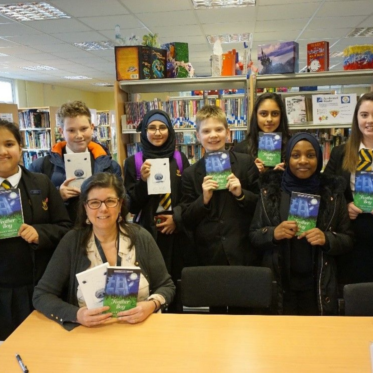 Uxbridge High School - AUTHOR VISITS